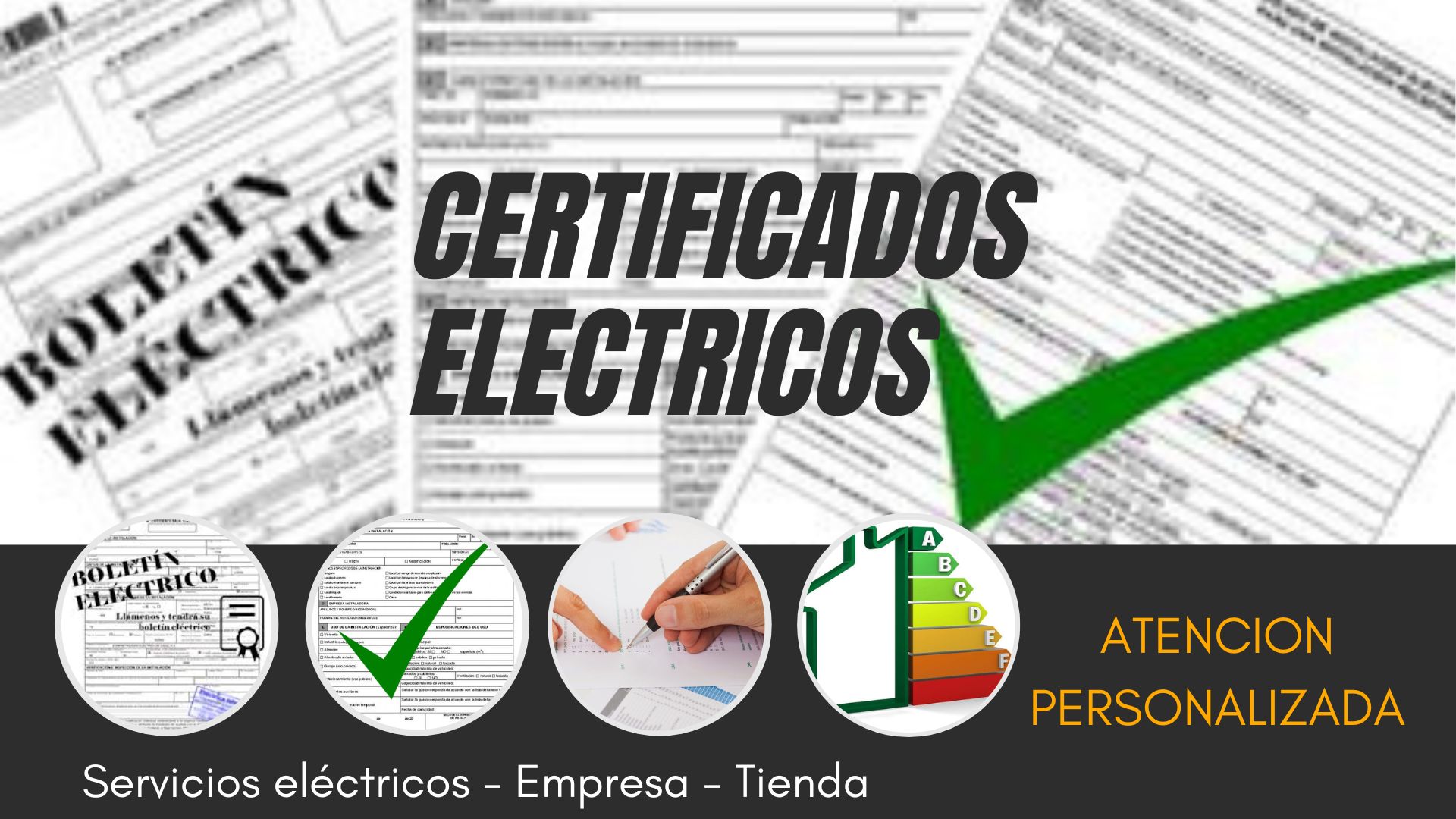 Certificado eléctrico- certificados de electricidad - Electricista
